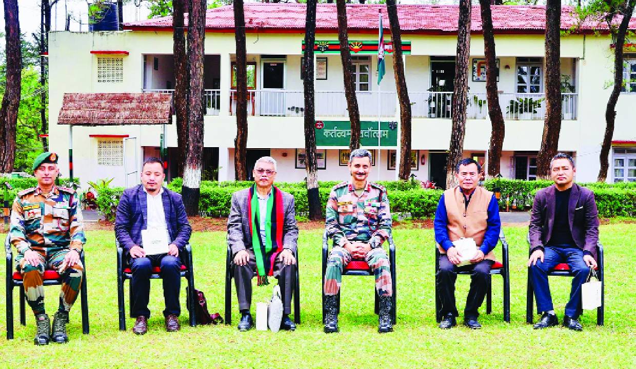 DIG, Assam Rifles interact with United Naga Council delegation in Manipur