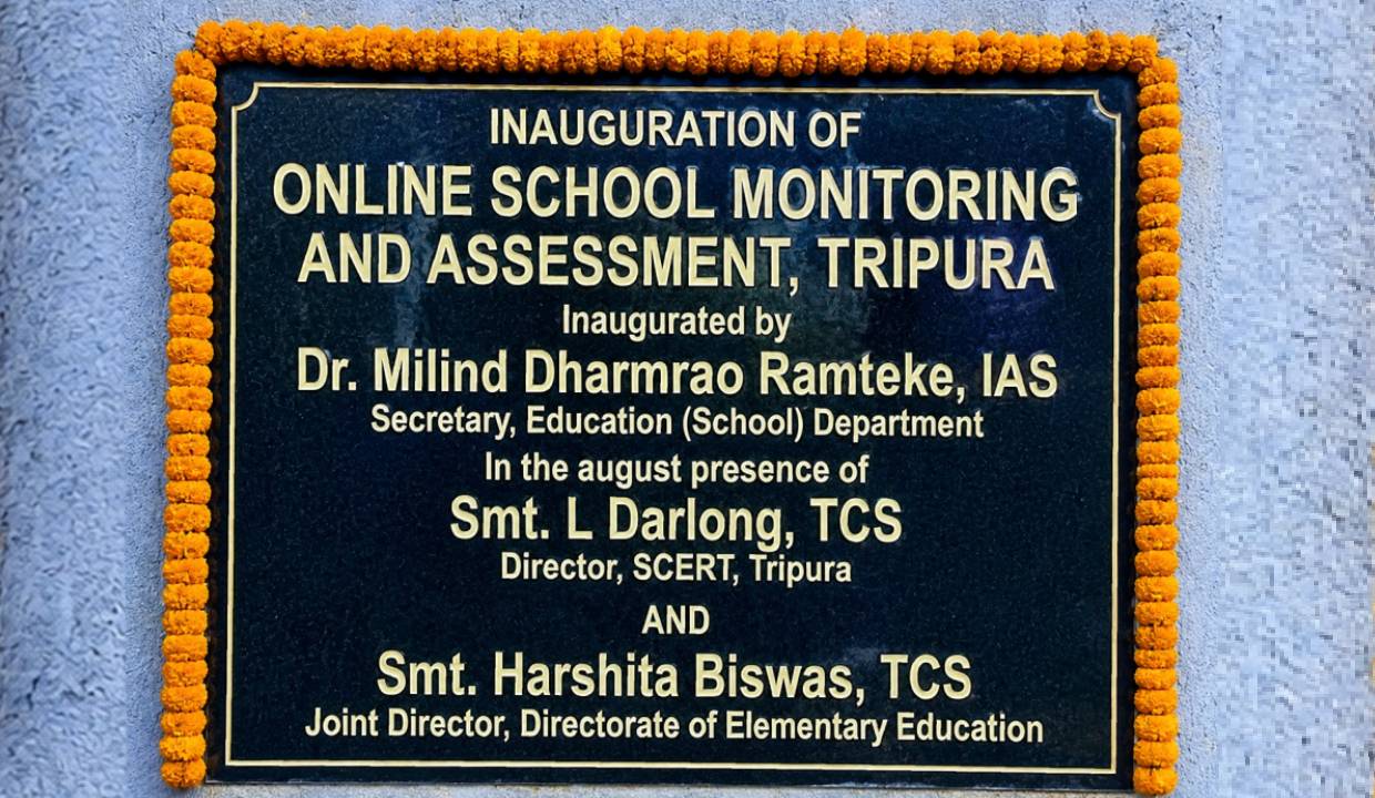 Tripura launches first-ever online school monitoring system to ...